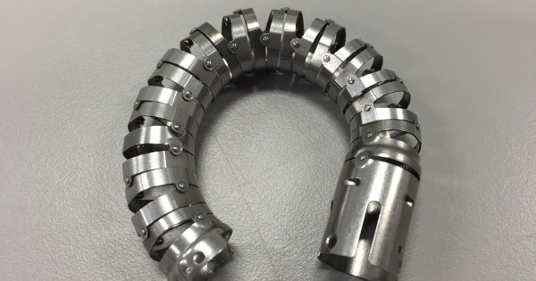 Bending Section Assembly Incl. Coil Pipe Assembly and Mesh for Olympus ...
